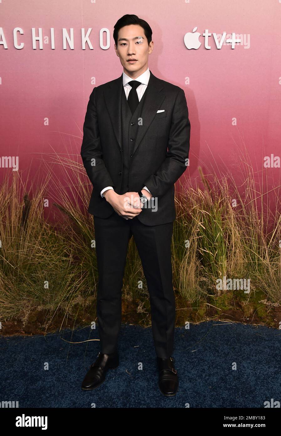 Cast member, Steve Sang-Hyun Noh, arrives at the global premiere of ...