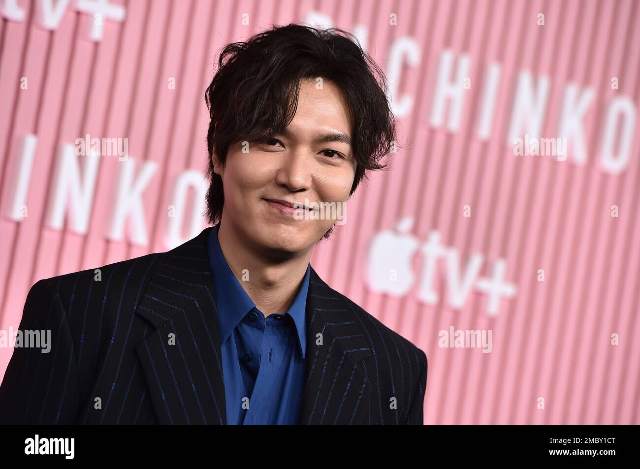 Cast member, Lee Minho, arrives at the global premiere of "Pachinko ...