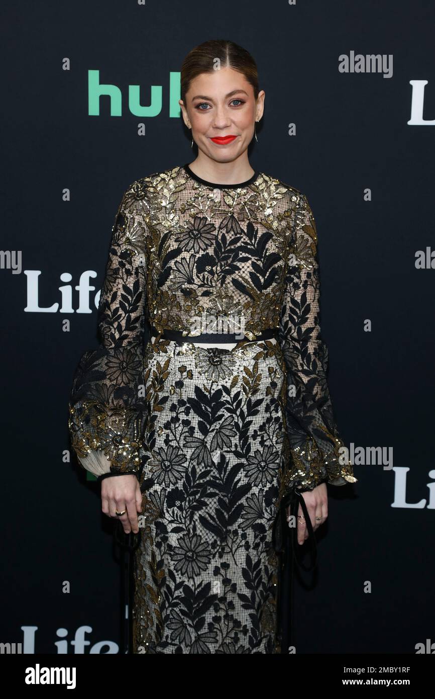 Actor Susannah Flood attends the premiere of Hulu's Original Series ...