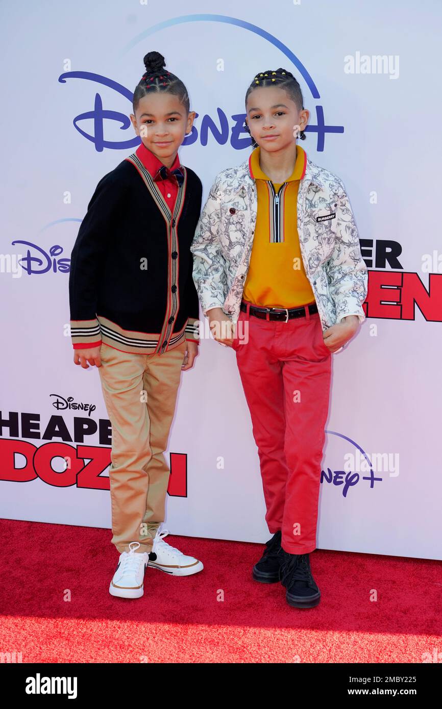 Brothers Christian, left, and Sebastian Cote pose together at the ...