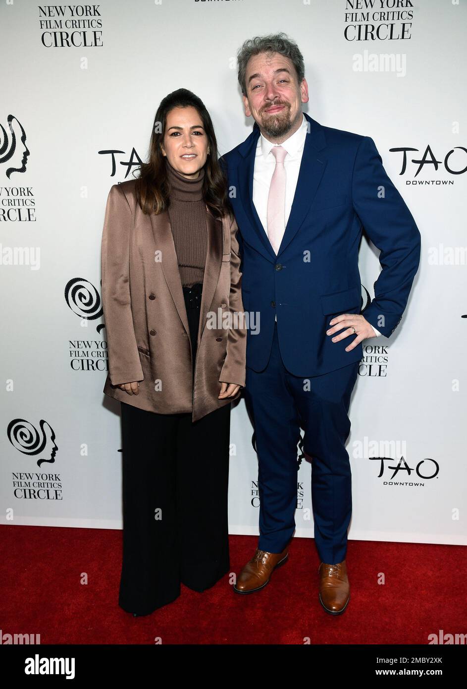 Actor Abbi Jacobson, left, and director Michael Rianda, representing ...
