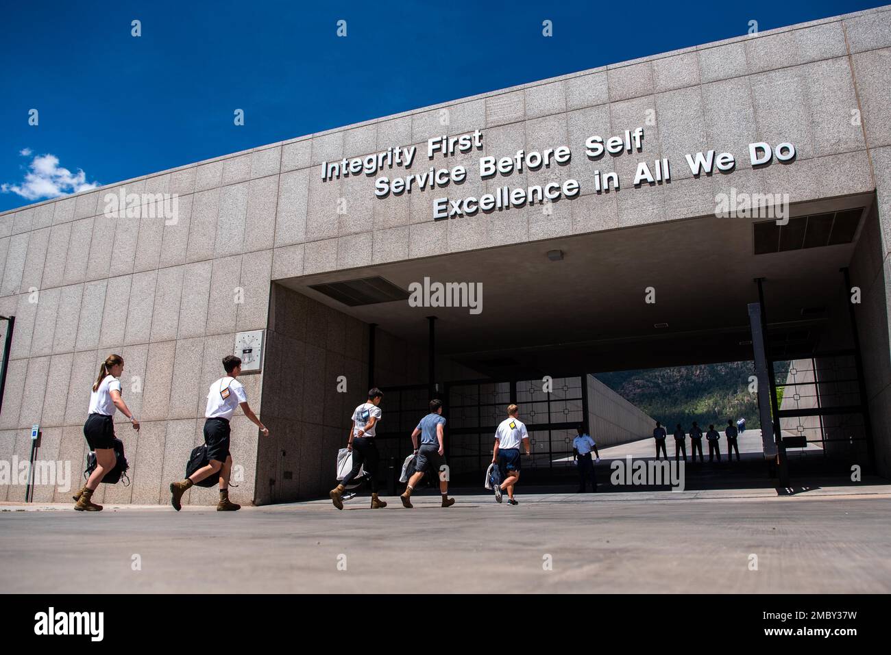 U.S. AIR FORCE ACADEMY, Colo. -- Basic cadets from the class of 2026 ...