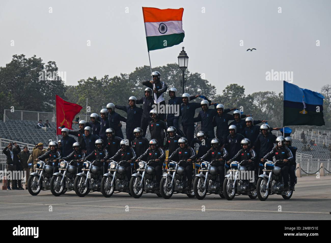 India republic day parade motorcycle hi-res stock photography and ...