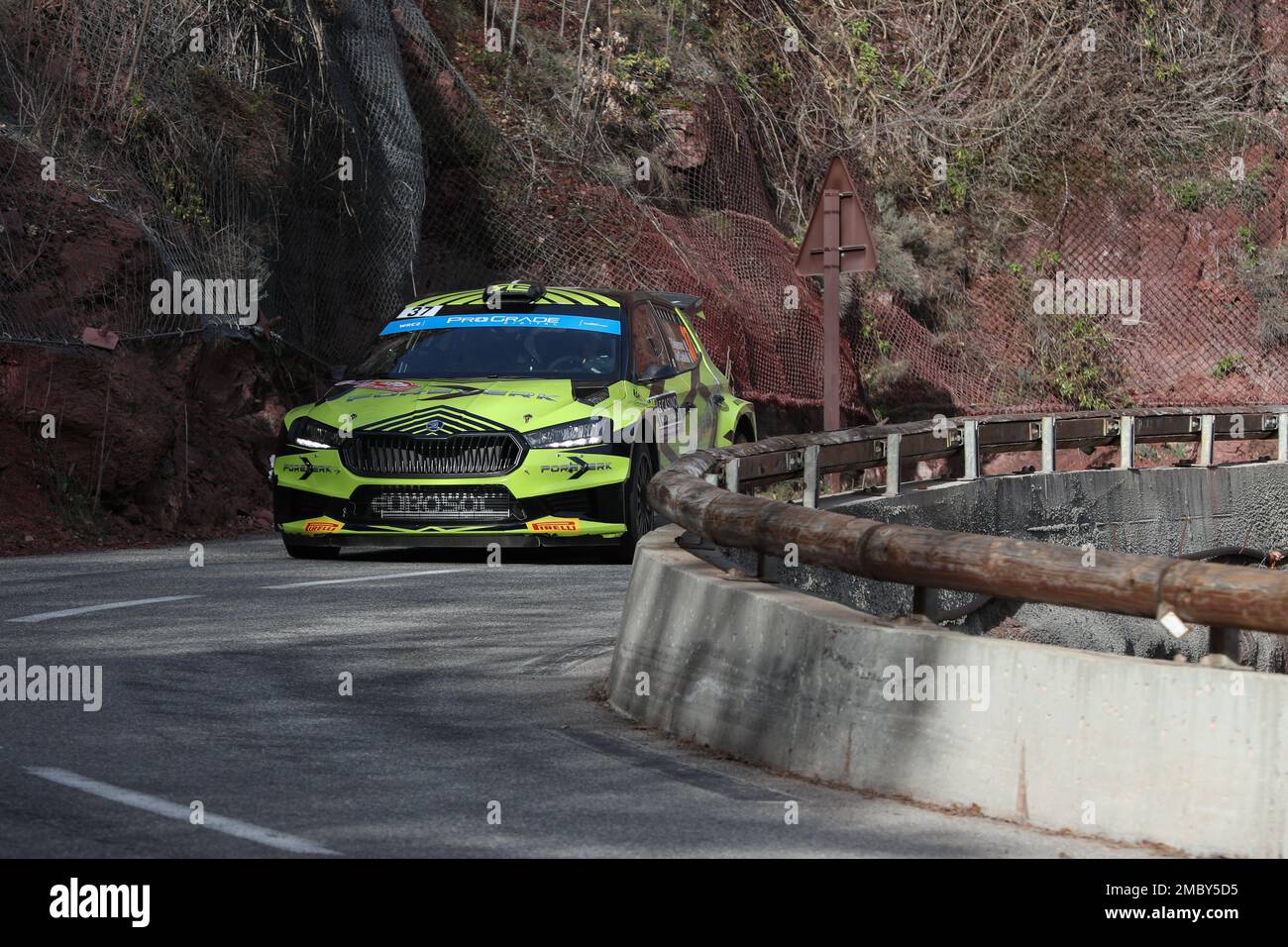 Monte Carlo. 20th Jan, 2023. 37 Francois DELECOUR (FRA), Sabrina DE ...