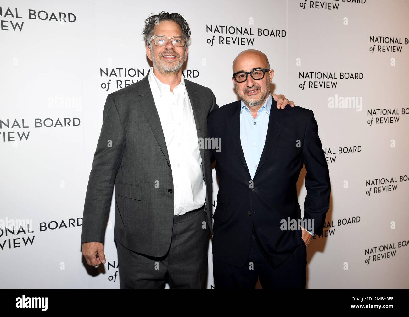 Robert Fyvolent, left, and David Dinerstein attend the National Board ...