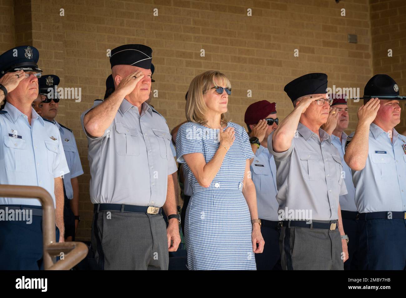Chief of Space Operations Gen. John W. “Jay” Raymond and Chief Master ...