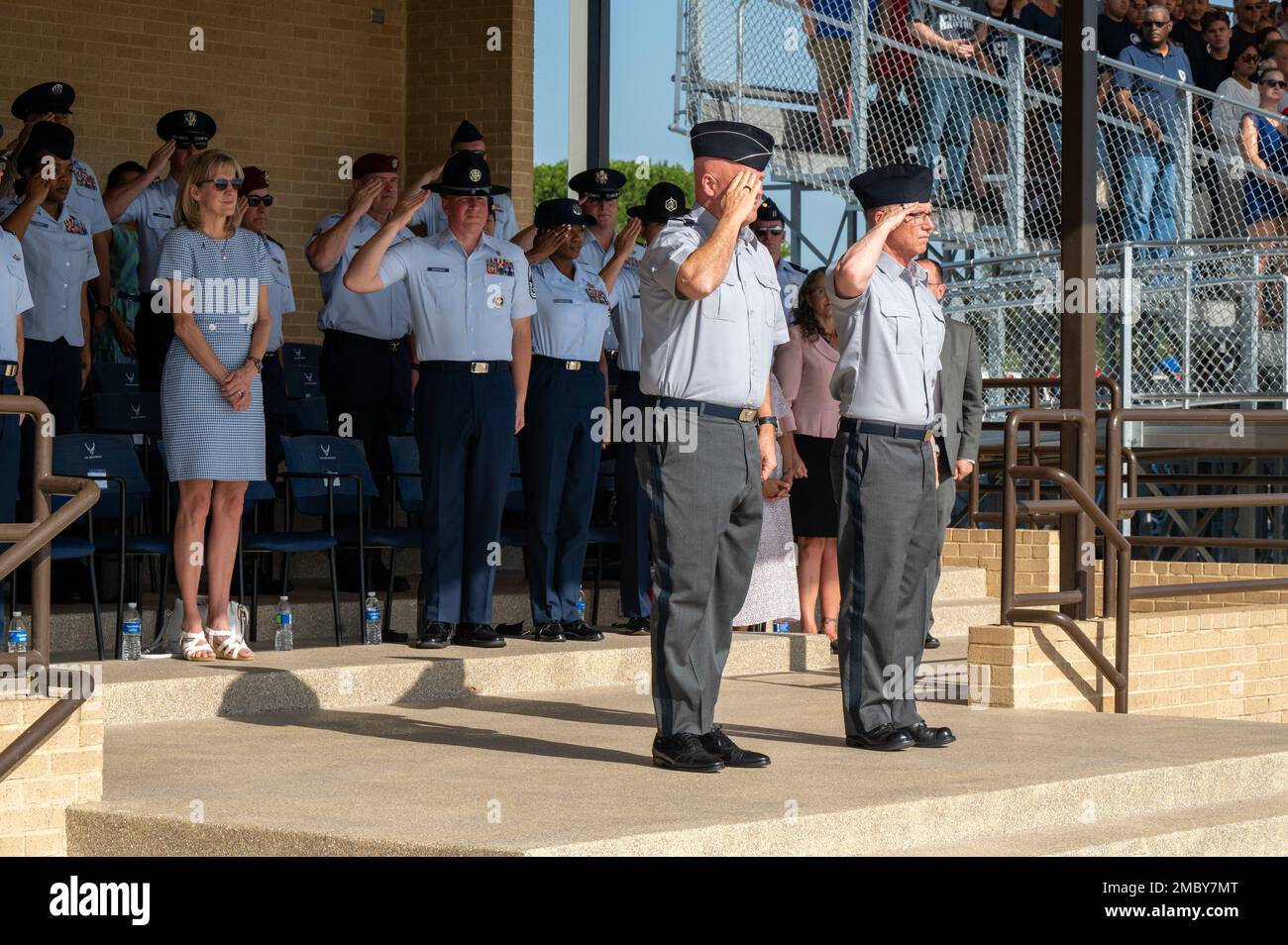 Chief of Space Operations Gen. John W. “Jay” Raymond and Chief Master ...