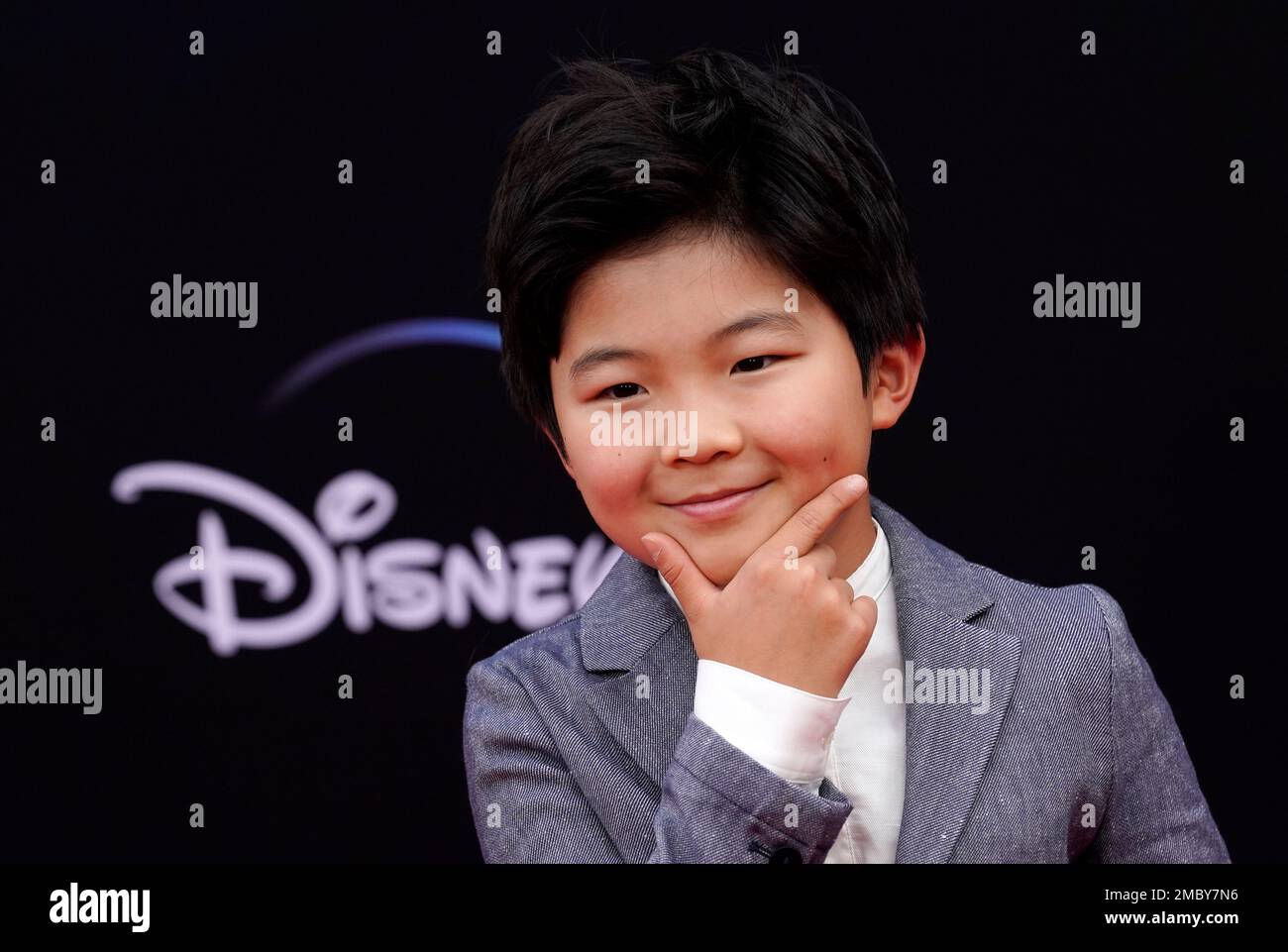 Alan Kim poses at the premiere of the film "Better Nate Than Ever ...