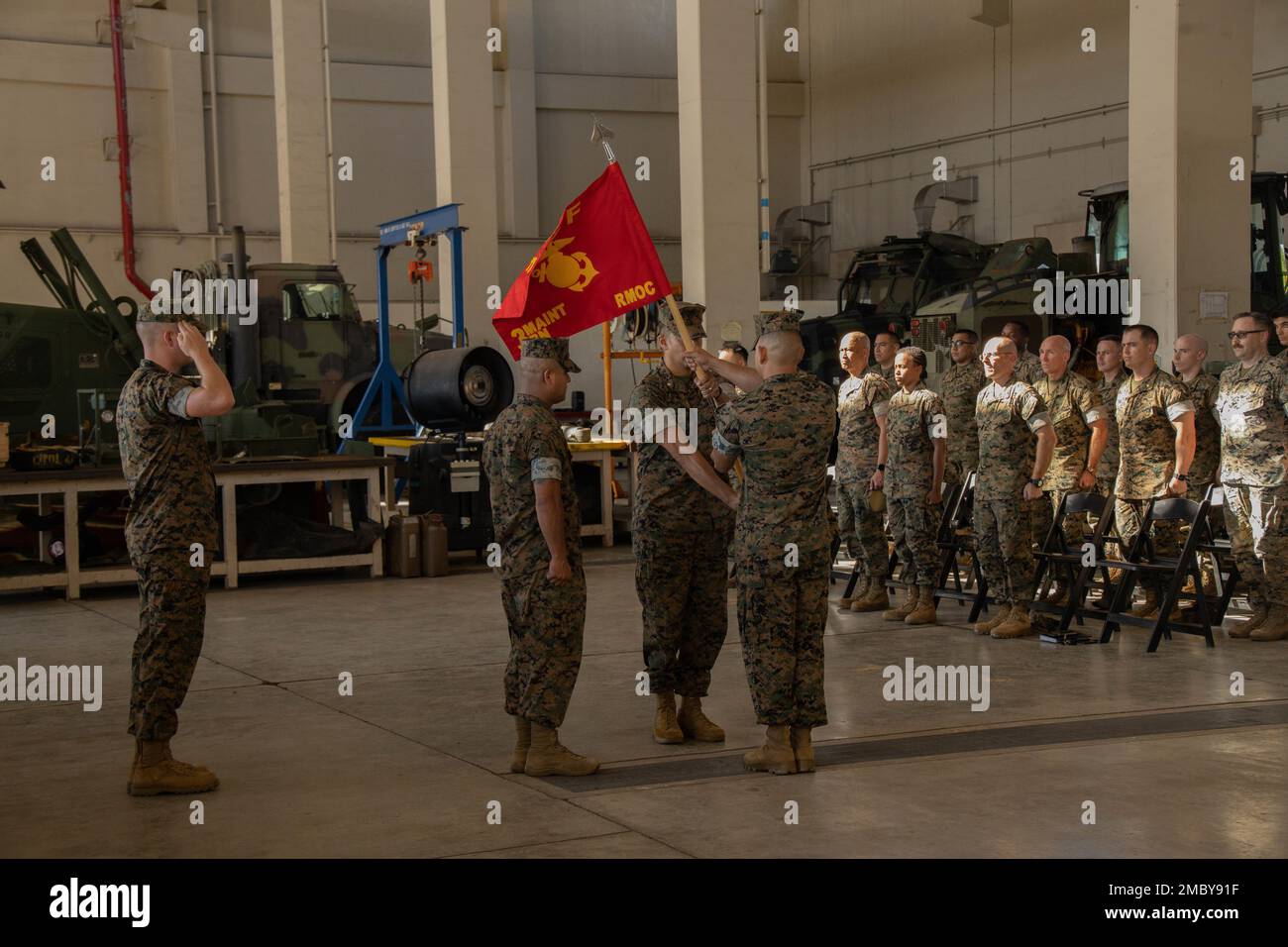 U.S. Marine Corps Lt. Col. Freddie Martinez, the commanding officer for ...