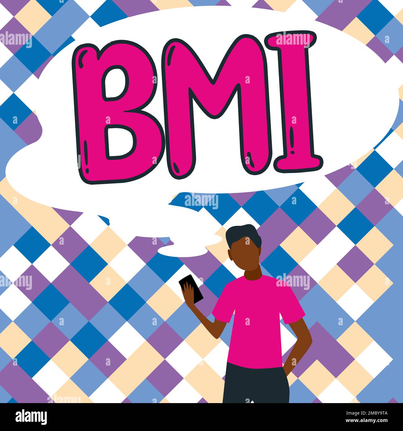 Handwriting text Bmi. Word Written on Method of estimating body fat ...