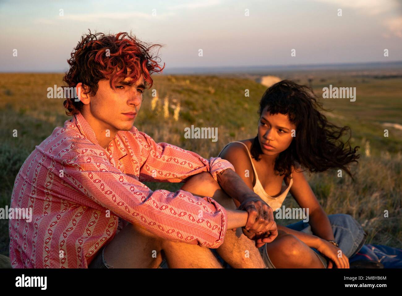 TIMOTHEE CHALAMET and TAYLOR RUSSELL in BONES AND ALL (2022), directed by LUCA GUADAGNINO ...