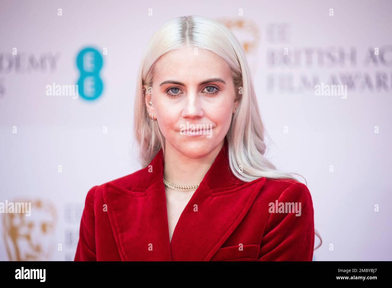India Rose James poses for photographers upon arrival at the 75th ...
