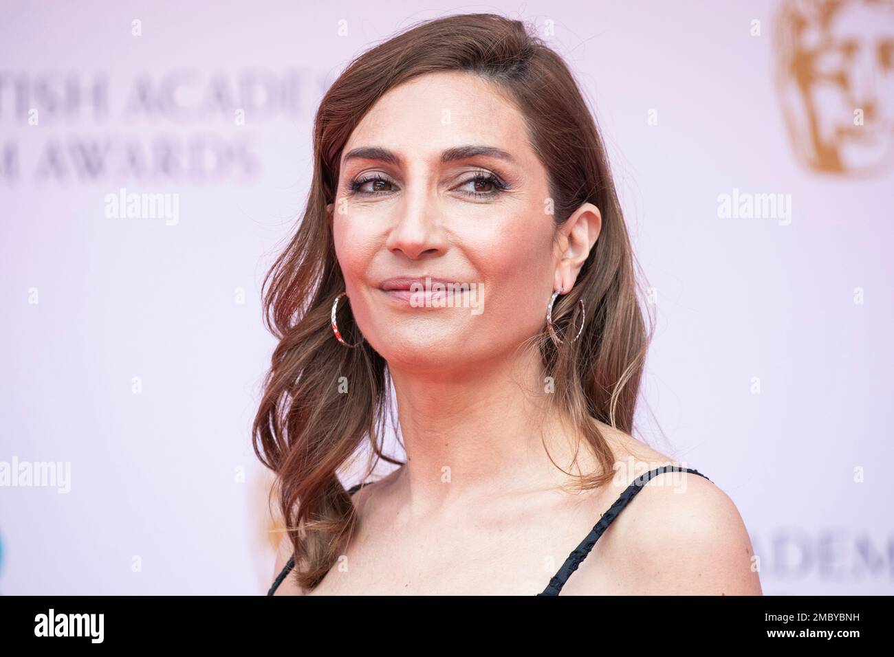Audrey Diwan poses for photographers upon arrival at the 75th British ...