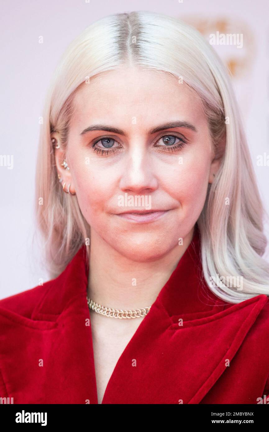 India Rose James poses for photographers upon arrival at the 75th ...