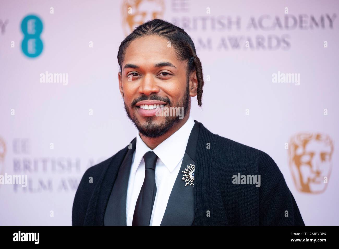 Kevin Harrison Jr poses for photographers upon arrival at the 75th ...