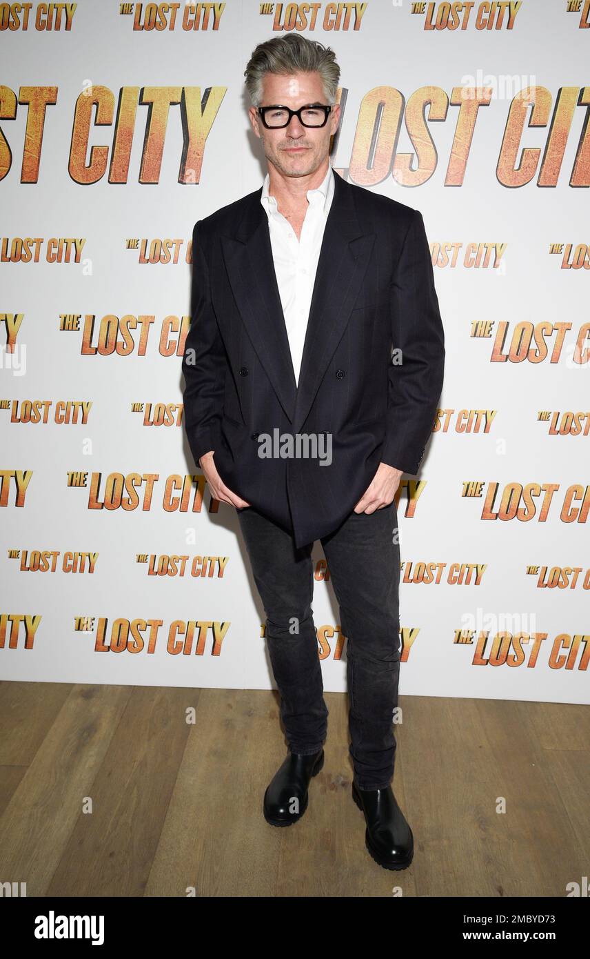 Eric Rutherford attends the special screening of "The Lost City" at The ...