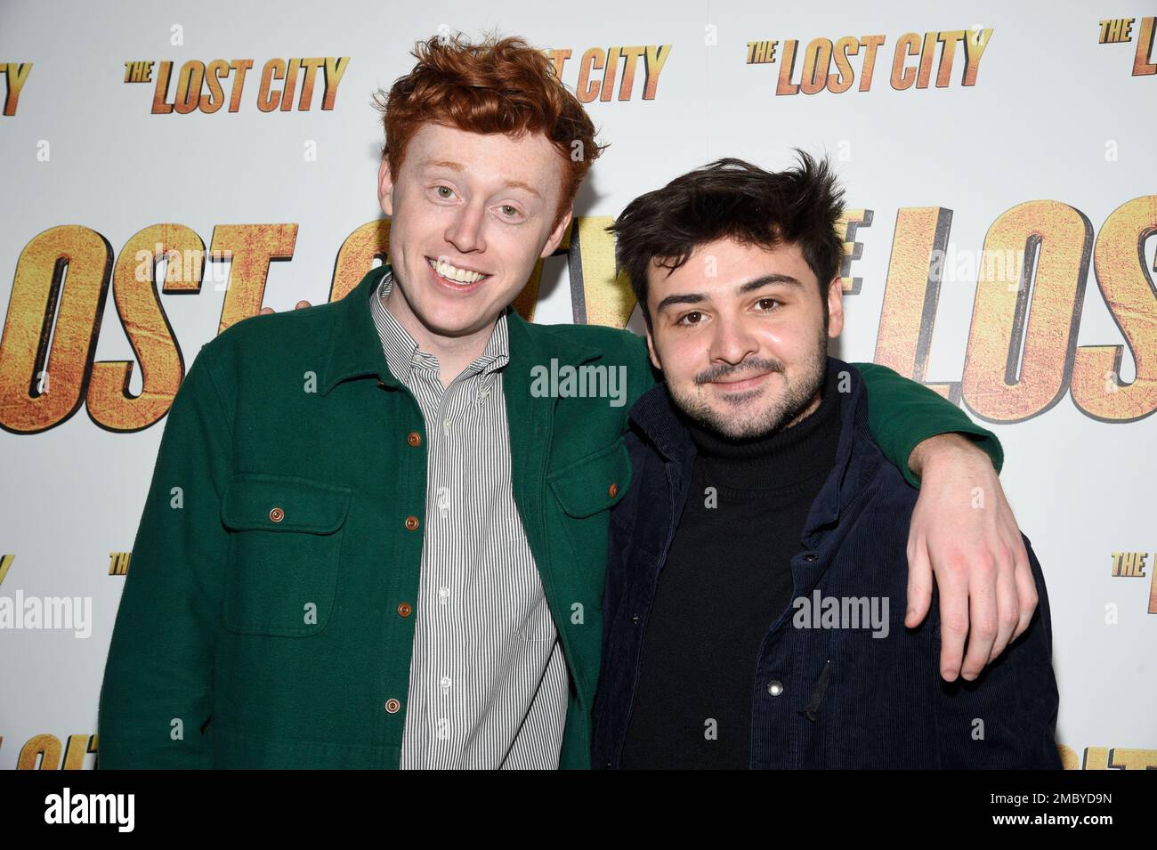 SNL writers Ben Marshall, left, and John Higgins attend the special ...