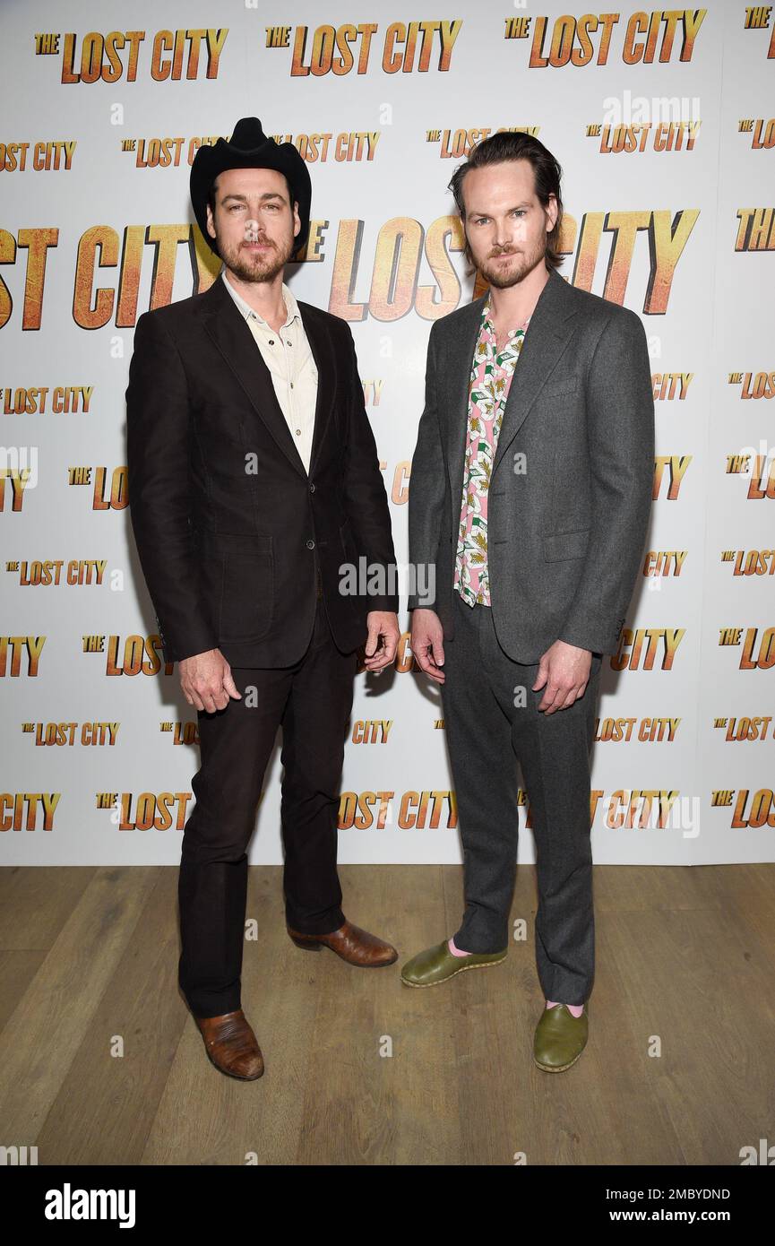 Co-directors and screenwriters Aaron Nee, left, and Adam Nee attend the ...