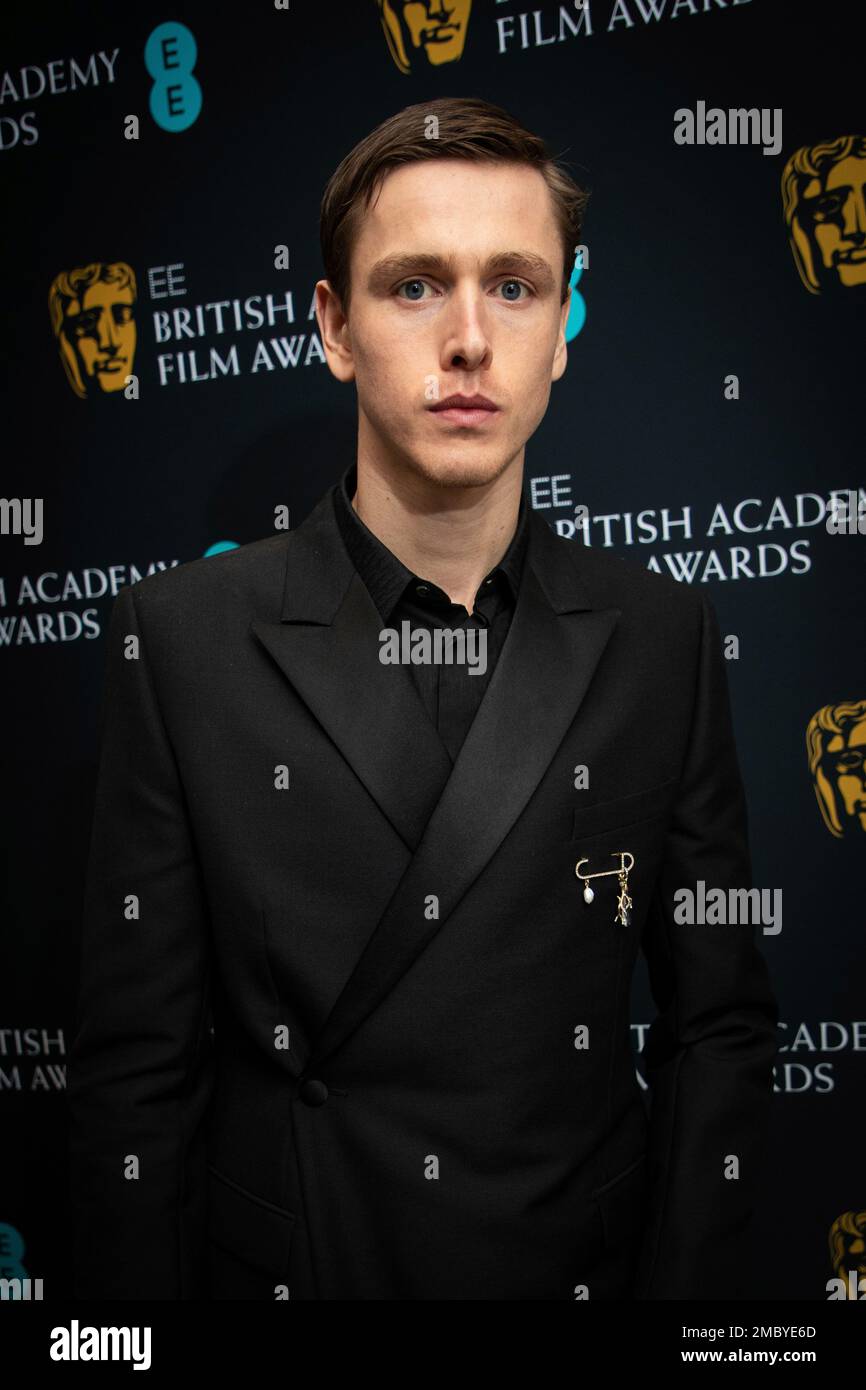 Harris Dickinson poses for photographers upon arrival at the 75th ...