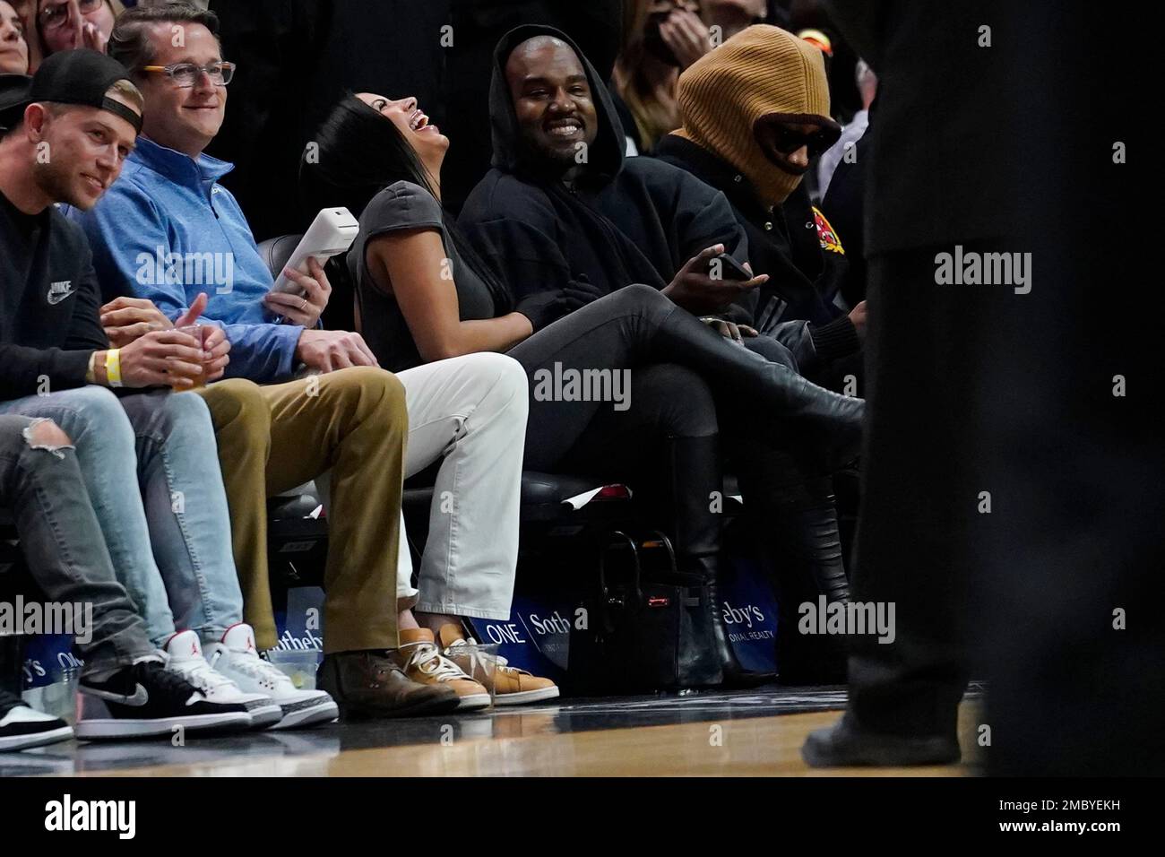 Kanye West Smiling 2022