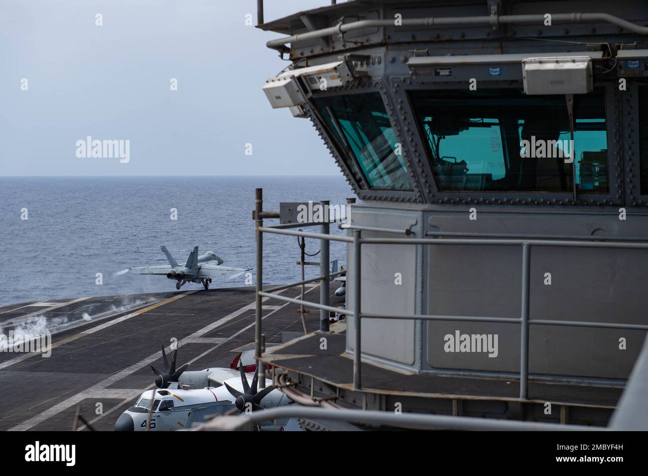 220623-N-DN159-1039 TYRRHENIAN SEA (June 23, 2022) An F/A-18E Super ...