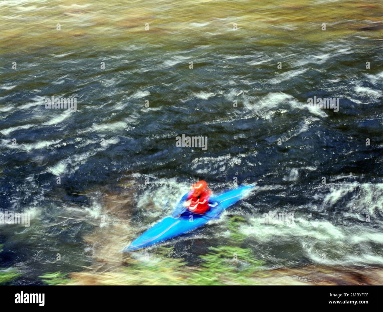Riding rapids in California Stock Photo - Alamy