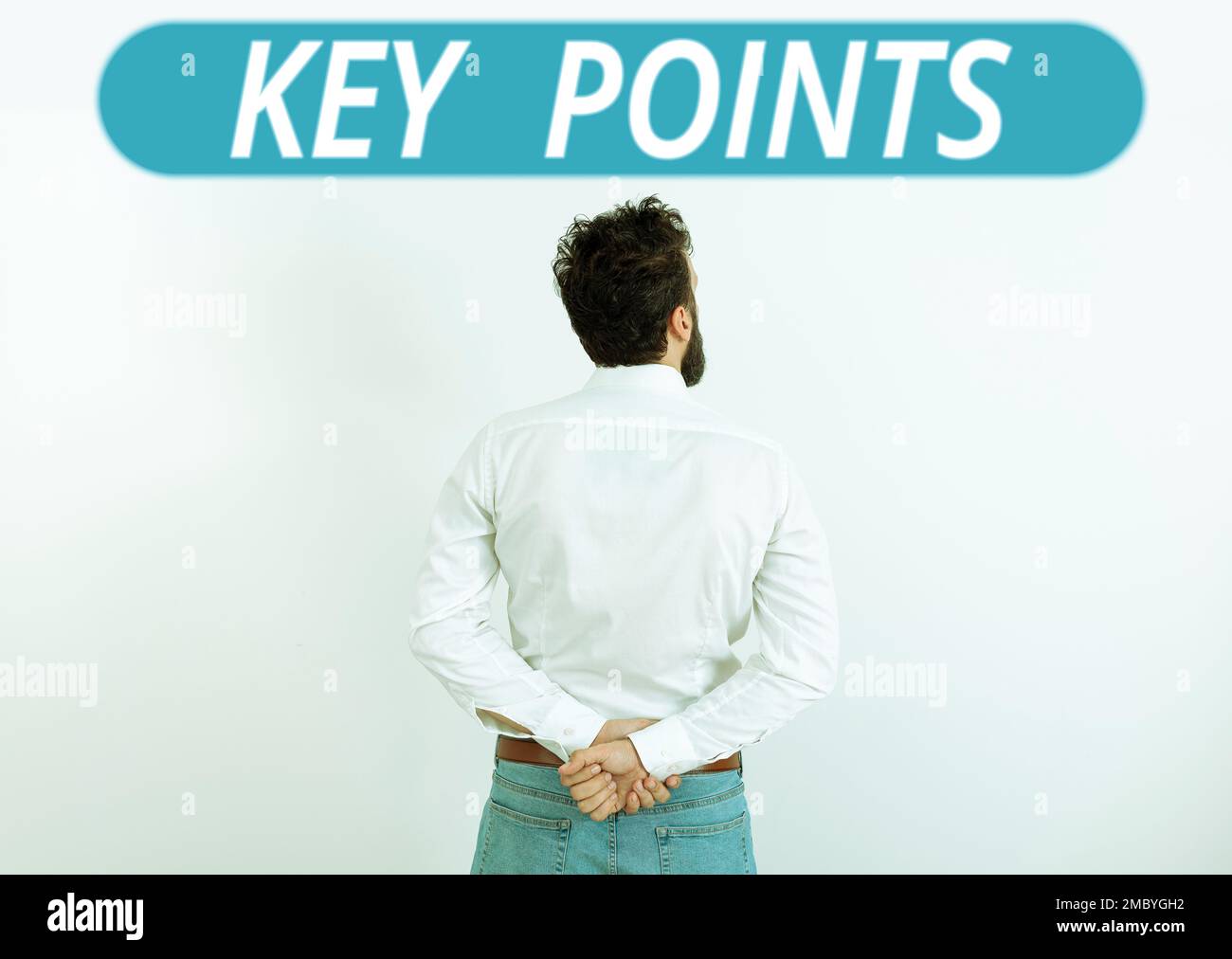 Sign displaying Key Points. Internet Concept most important piece of ...