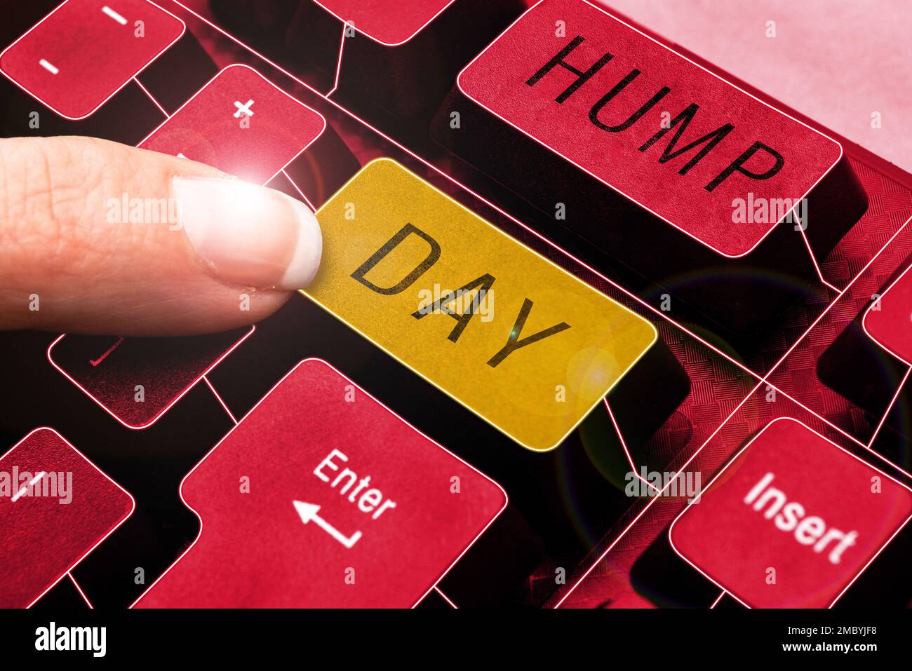 Hand writing sign Hump Day. Business approach climbing a proverbial ...