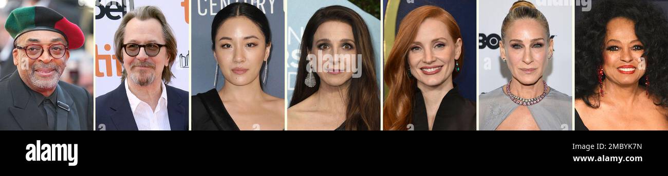 This combination photo of celebrities with birthdays from March 20-26 ...