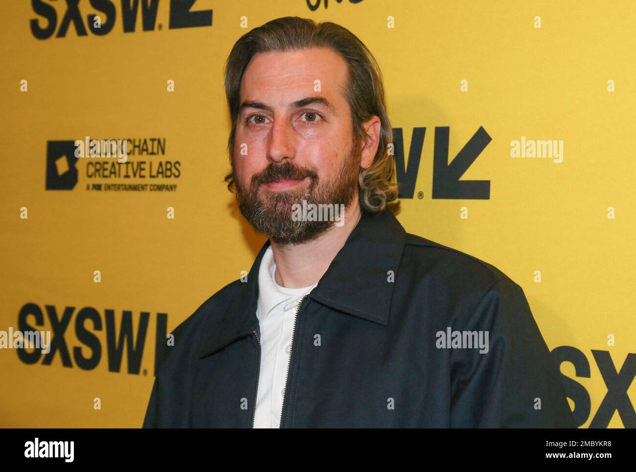 Director Ti West arrives for the world premiere of "X" during the South ...