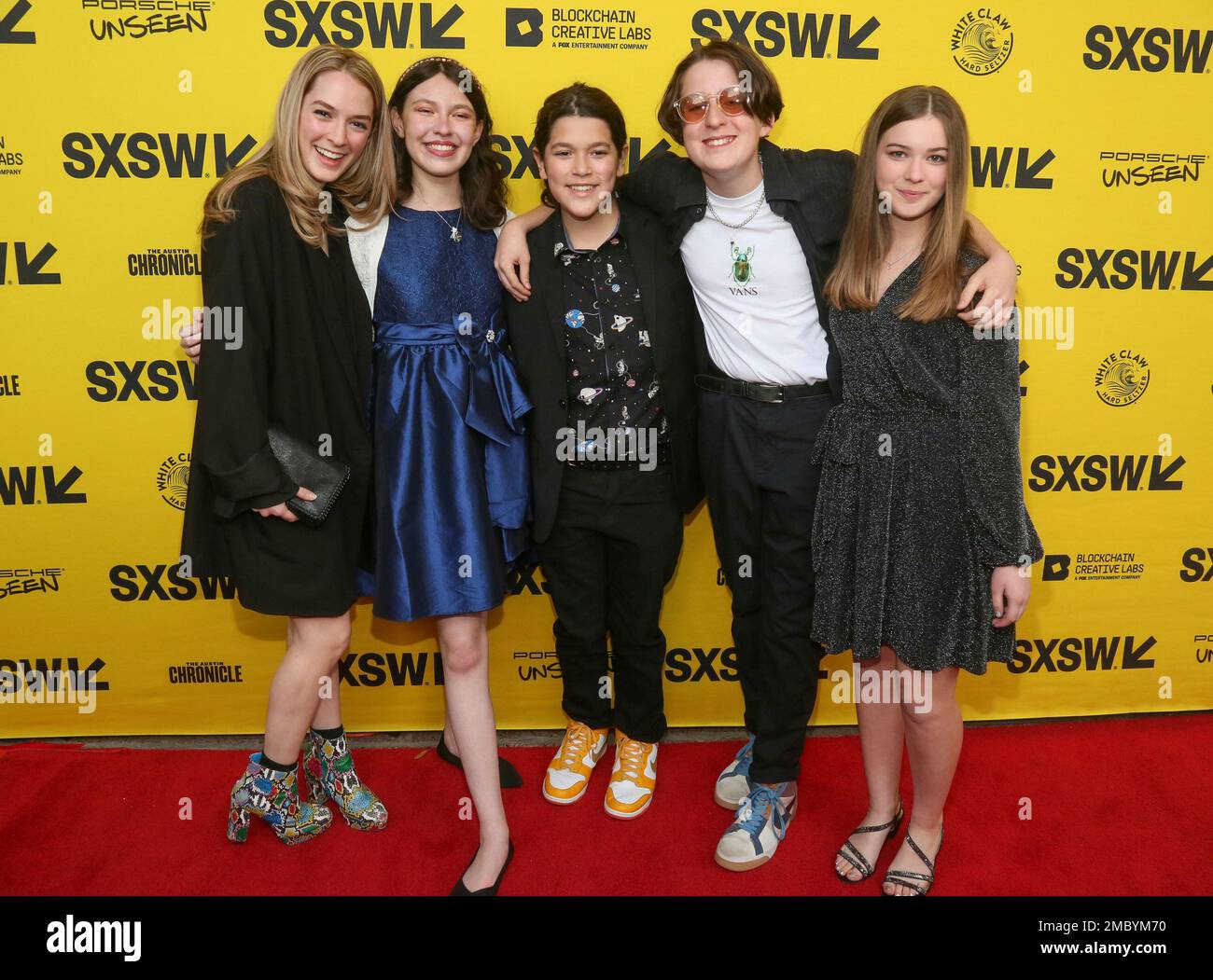From left to right, Natalie L'Amoreaux, Jessica Brynn Cohen, Milo Coy ...