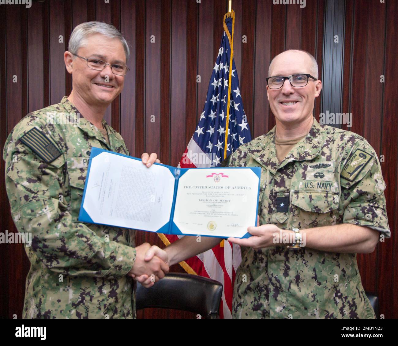 SILVERDALE, Wash. (June 23, 2022) – U.S. Navy Rear Adm. Robert Gaucher ...