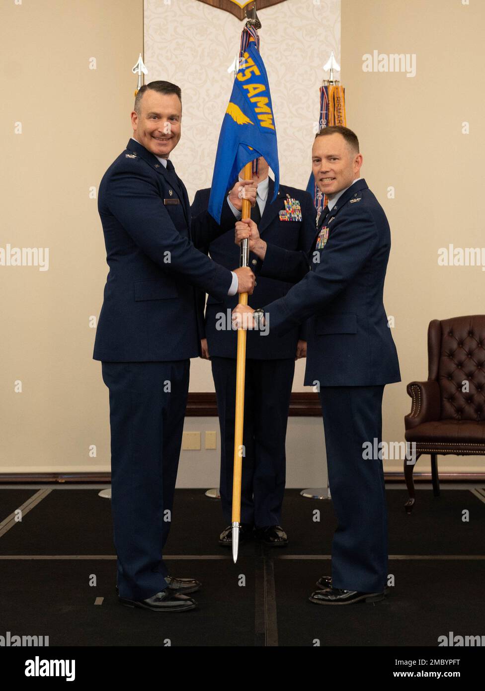 U.S. Air Force Col. Raymond Clydesdale, 375th Medical Group commander ...
