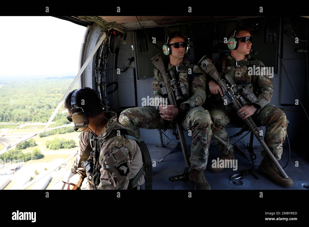 Spc. Dayne Young, Spc. William Lewis and Sgt. Anthony Doran, with 1st ...