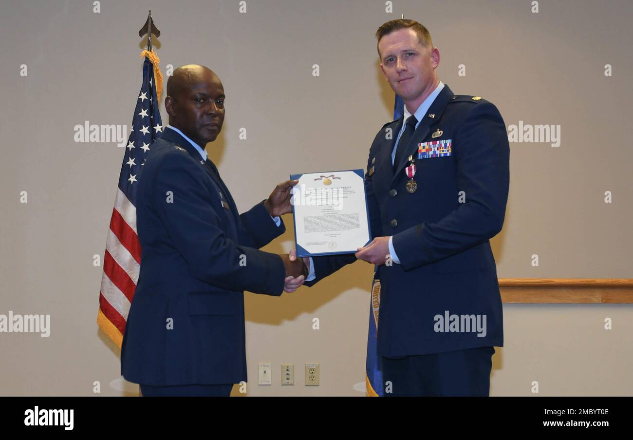 U.S. Air Force Col. Callistus Elbourne, 628th Mission Support Group ...