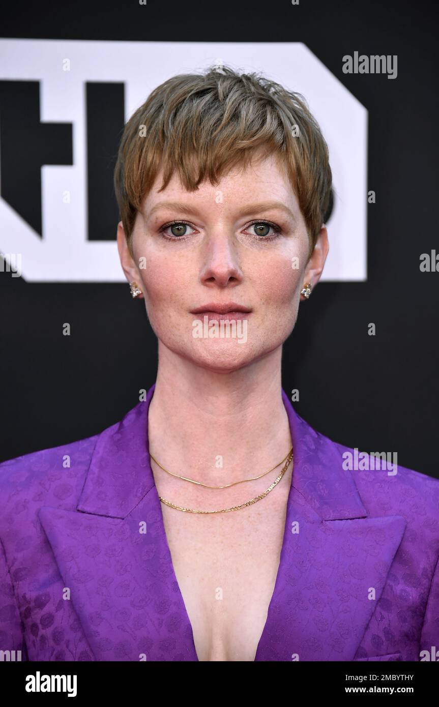 Wrenn Schmidt arrives at the 27th annual Critics Choice Awards on ...