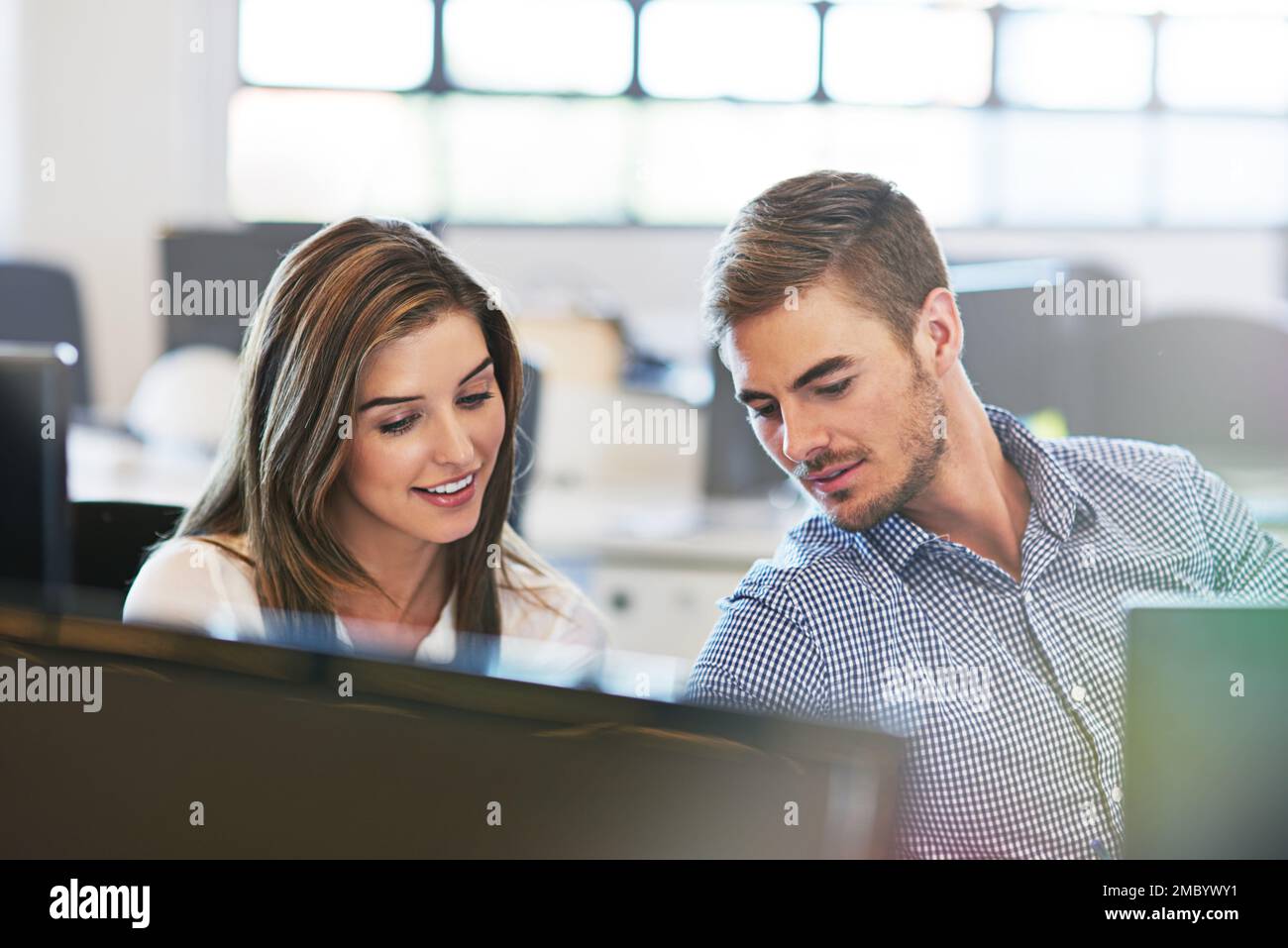 Business people, collaboration and discussion for idea, strategy or ...