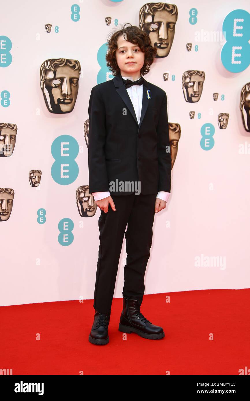 Woody Norman poses for photographers upon arrival at the 75th British ...