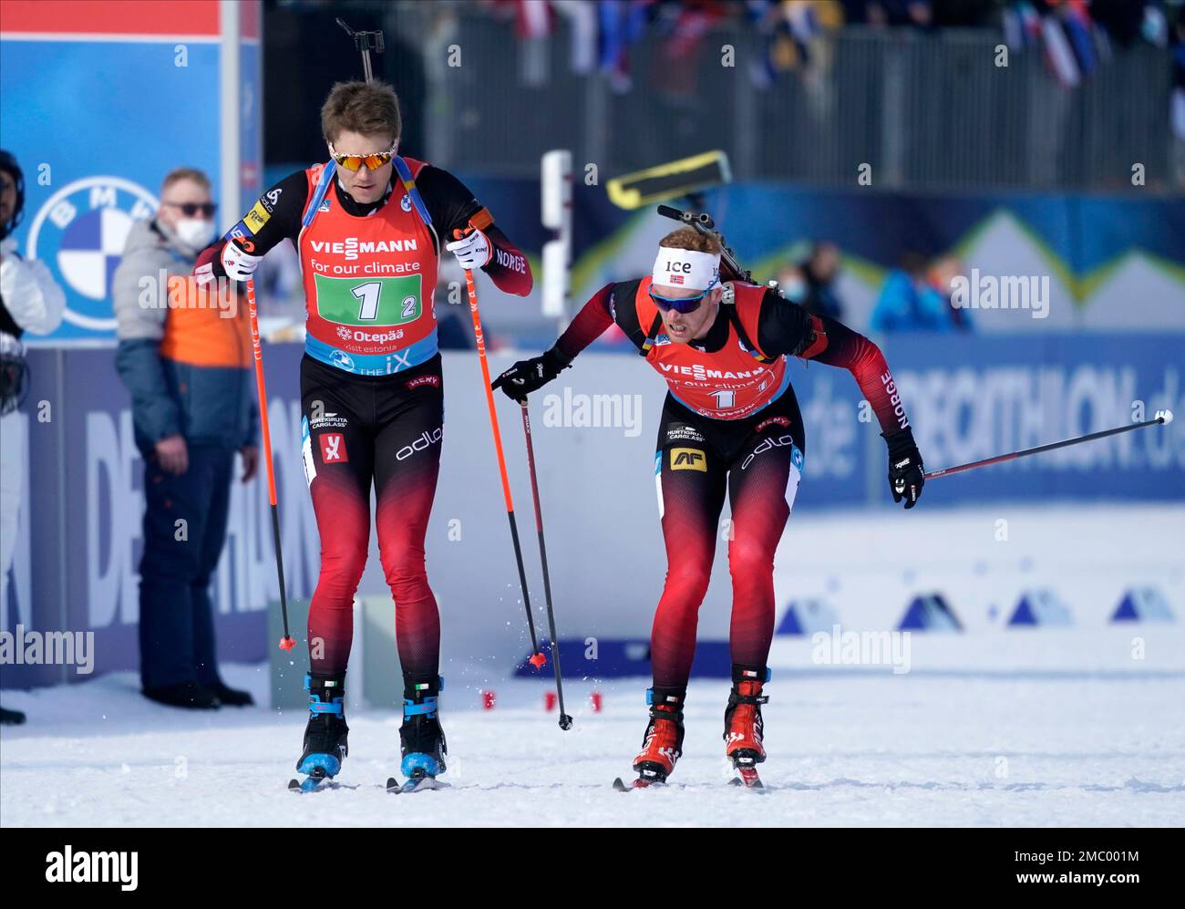 Vetle Sjaastad Christiansen, left, and Sivert Guttorm Bakken both of ...