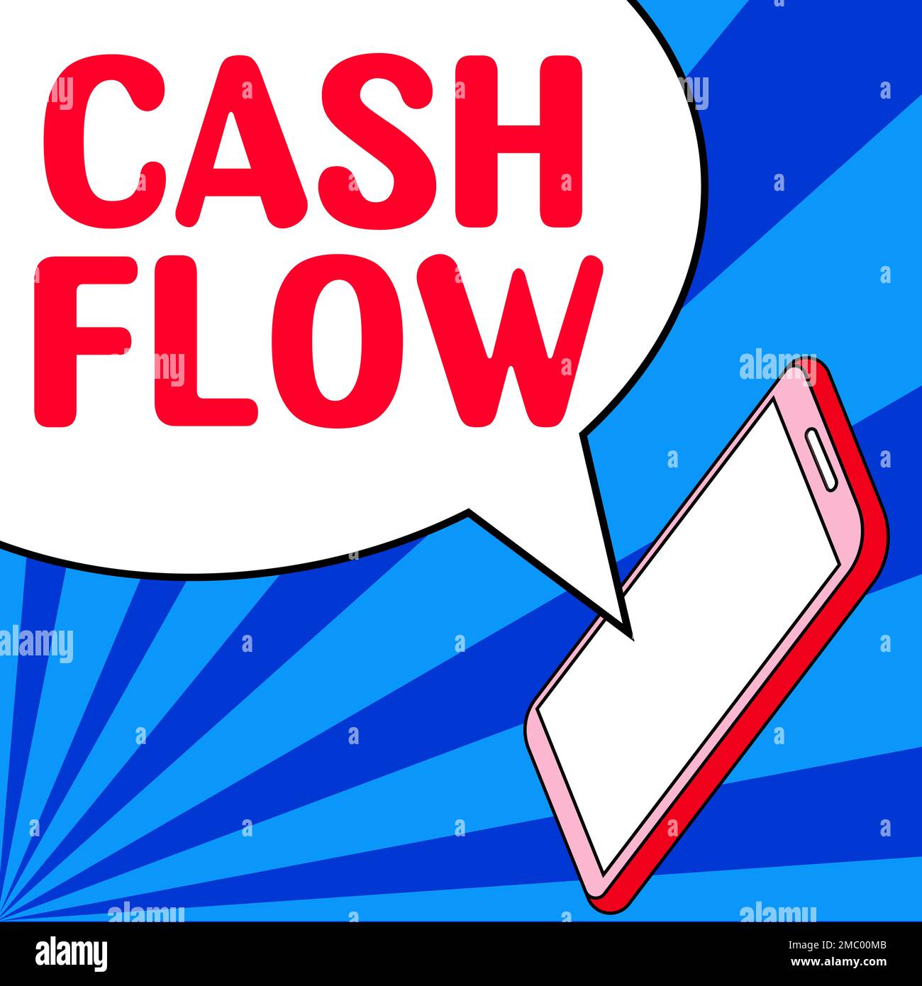 Sign displaying Cash Flow. Word Written on Movement of the money in and ...