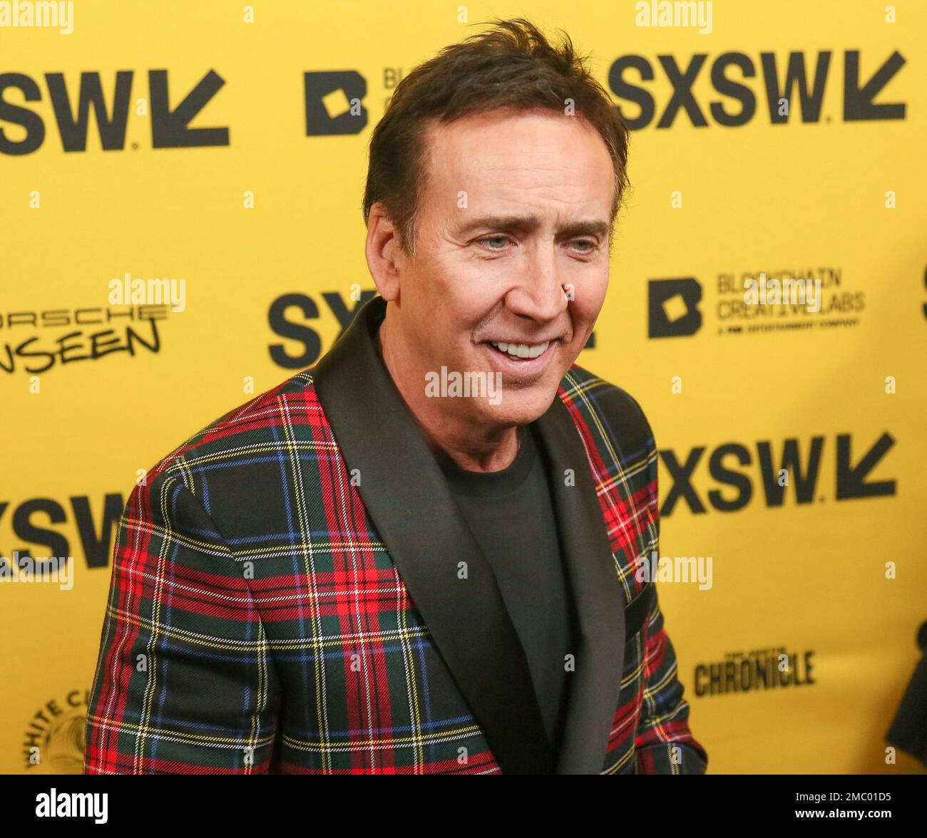 Nicolas Cage arrives for the world premiere of "The Unbearable Weight ...