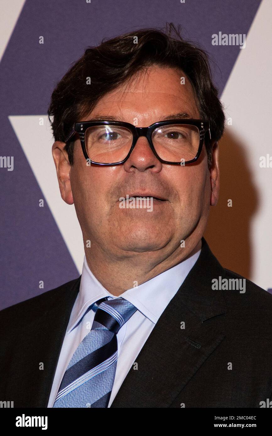 Donald Mowat poses for photographers upon arrival at the Academy Awards ...
