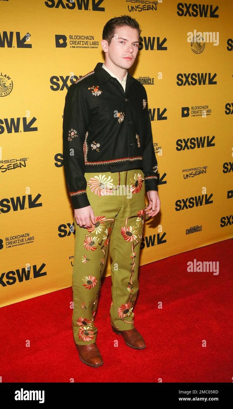 Colton Ryan arrives for the world premiere of "The Girl from Plainville ...