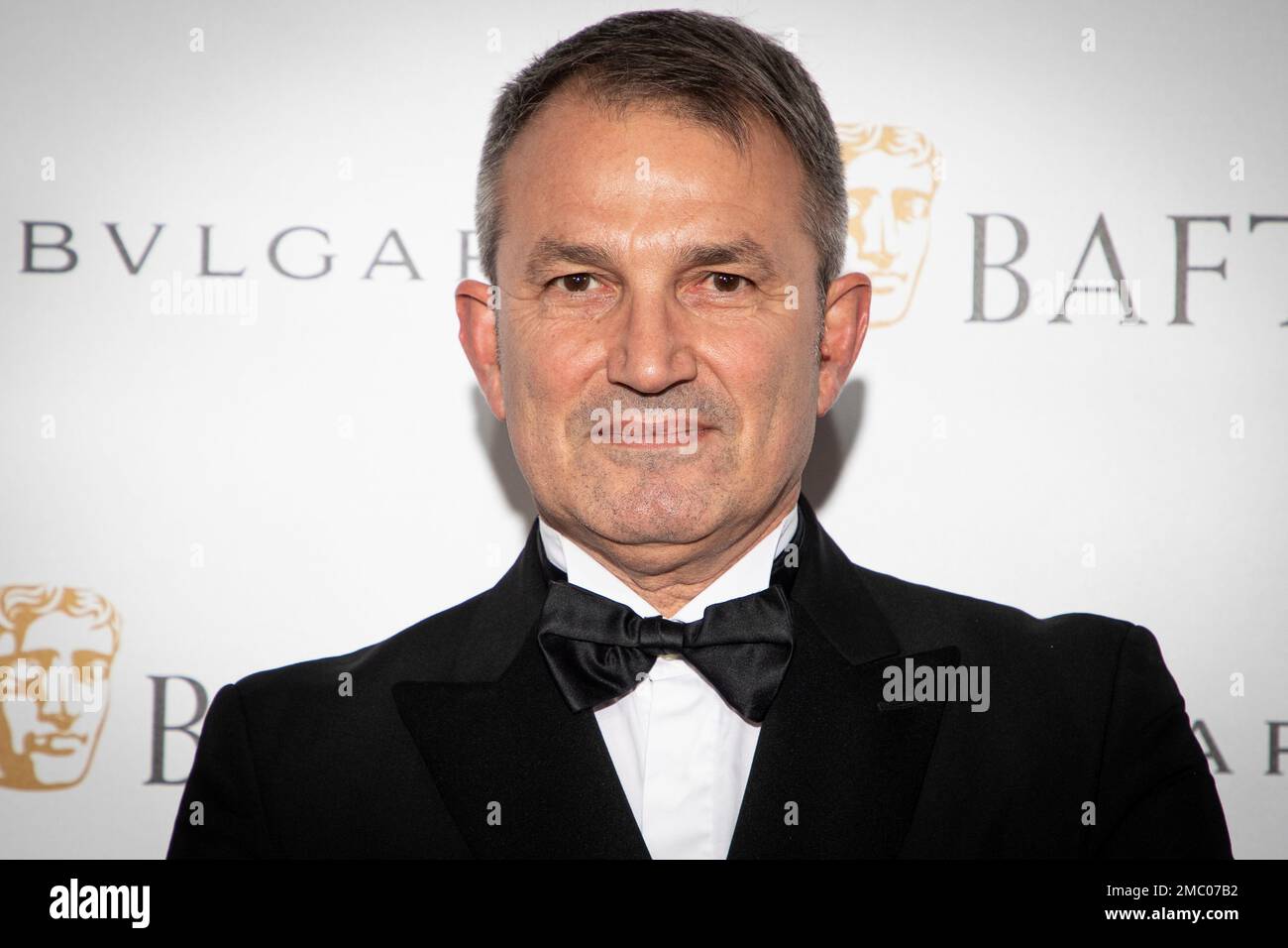 Lelio Gavazza poses for photographers upon arrival at the BAFTA Gala ...