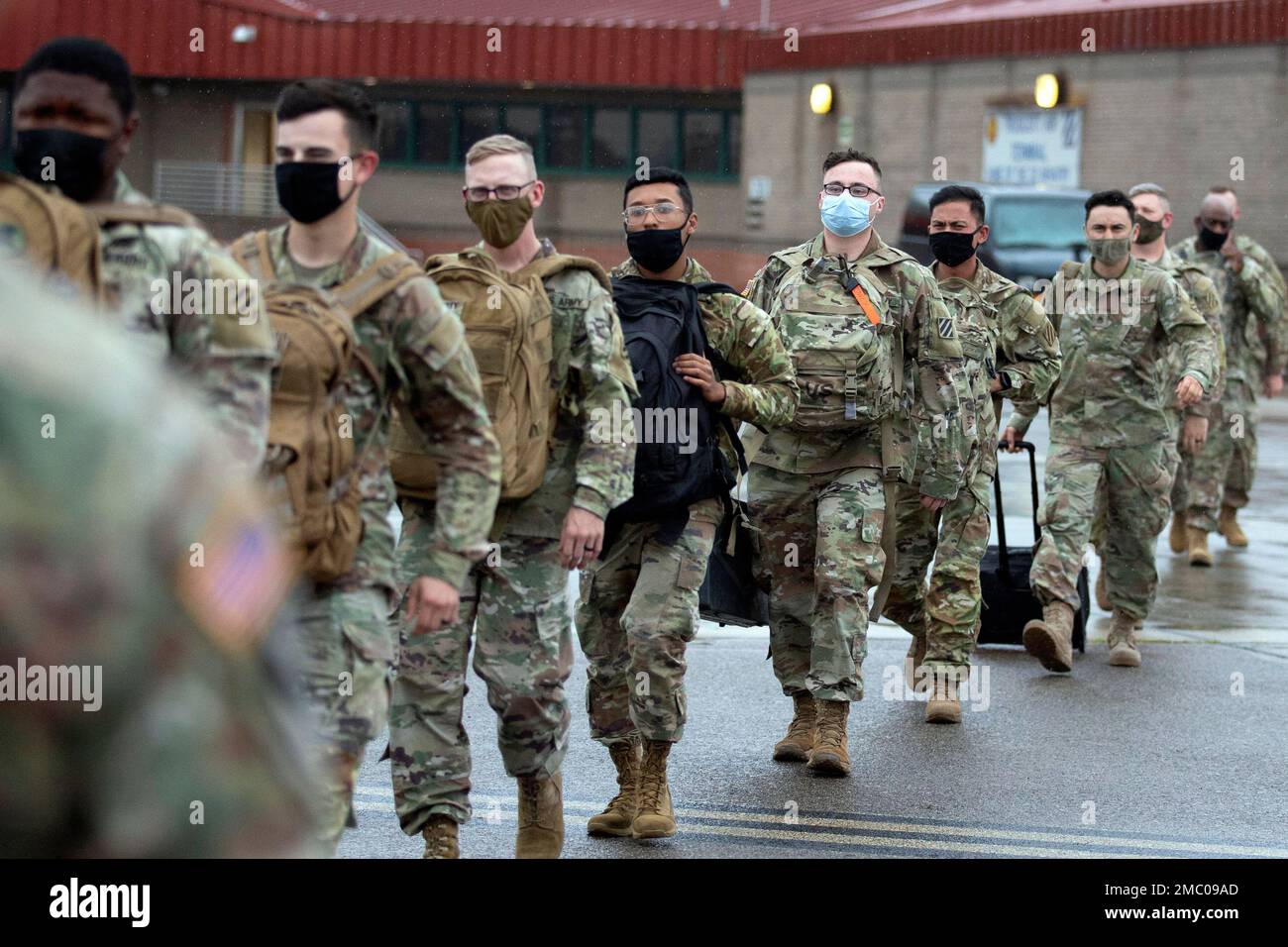 Soldiers with the U.S. Army's 87th Division Sustainment Support ...