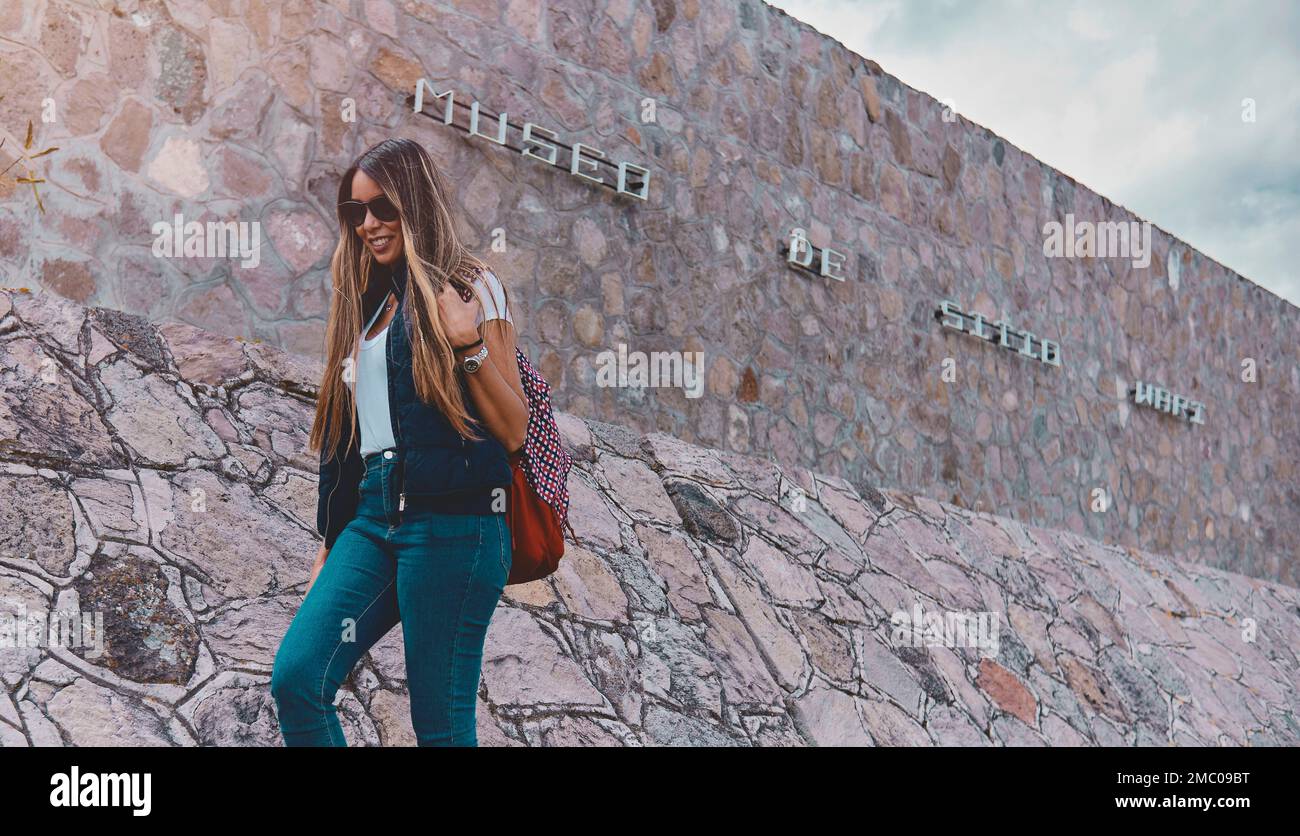 Wari Archaeological Complex Ayacucho Peru Stock Photo - Alamy