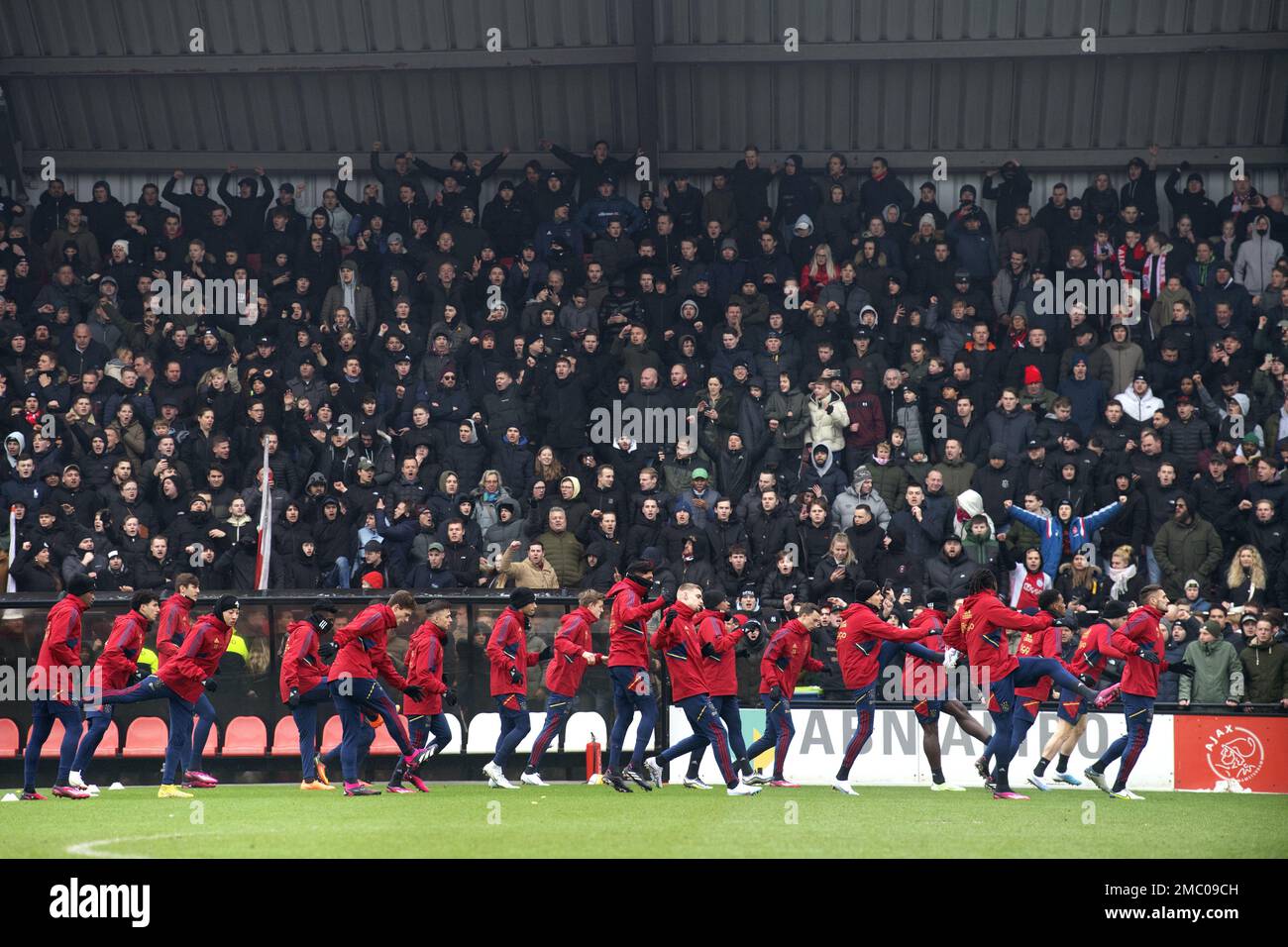 AMSTERDAM - Public training of Ajax in preparation for the Classic ...