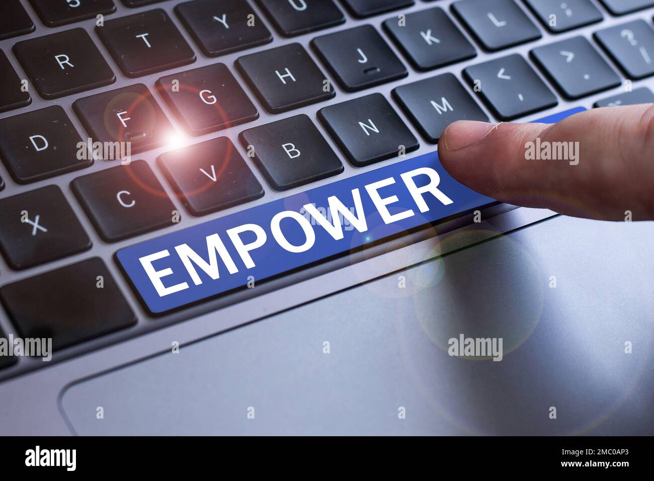 Handwriting text Empower. Word Written on to give power or authority to ...