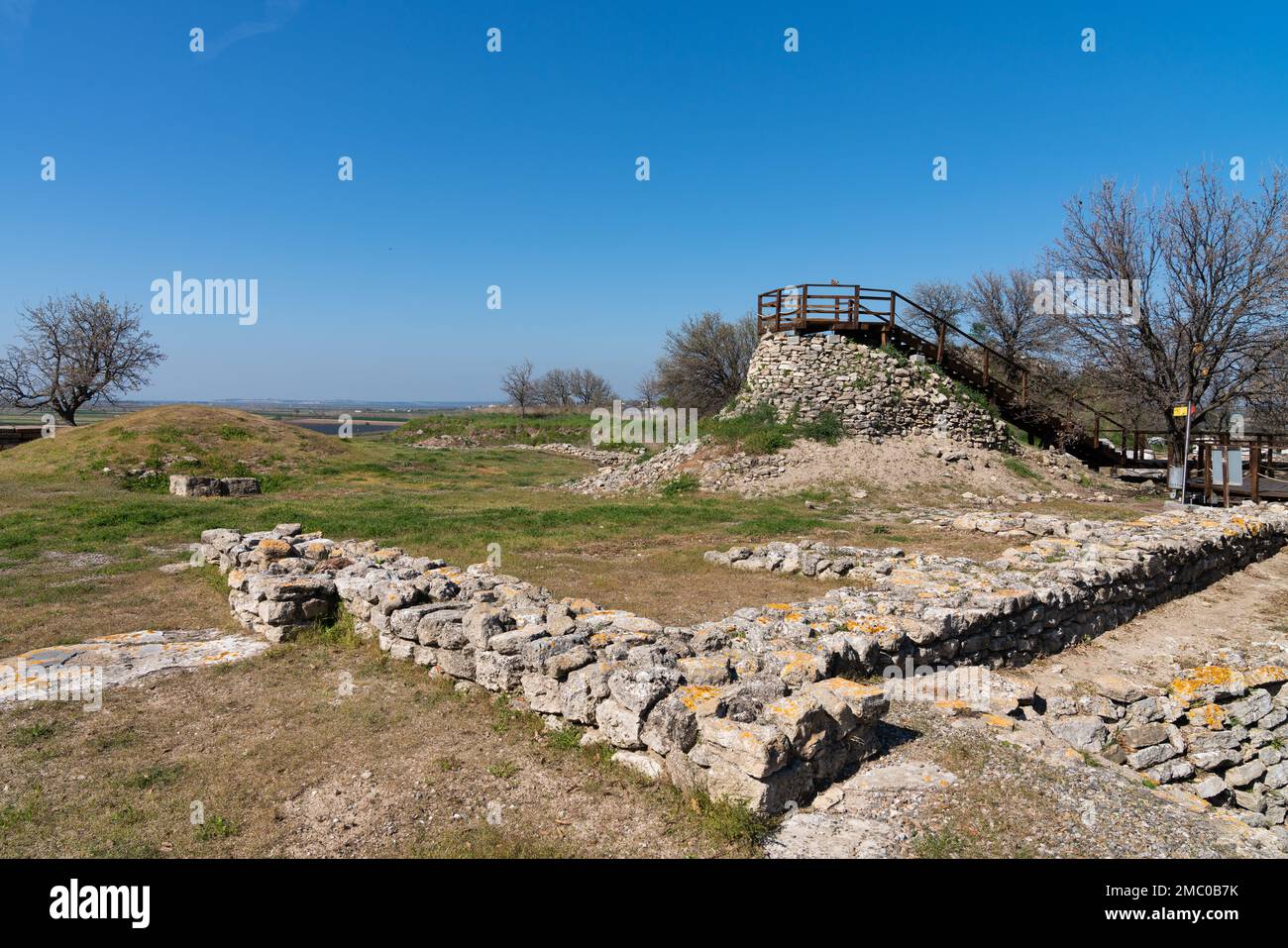 The archaeological sites of Troy Stock Photo - Alamy