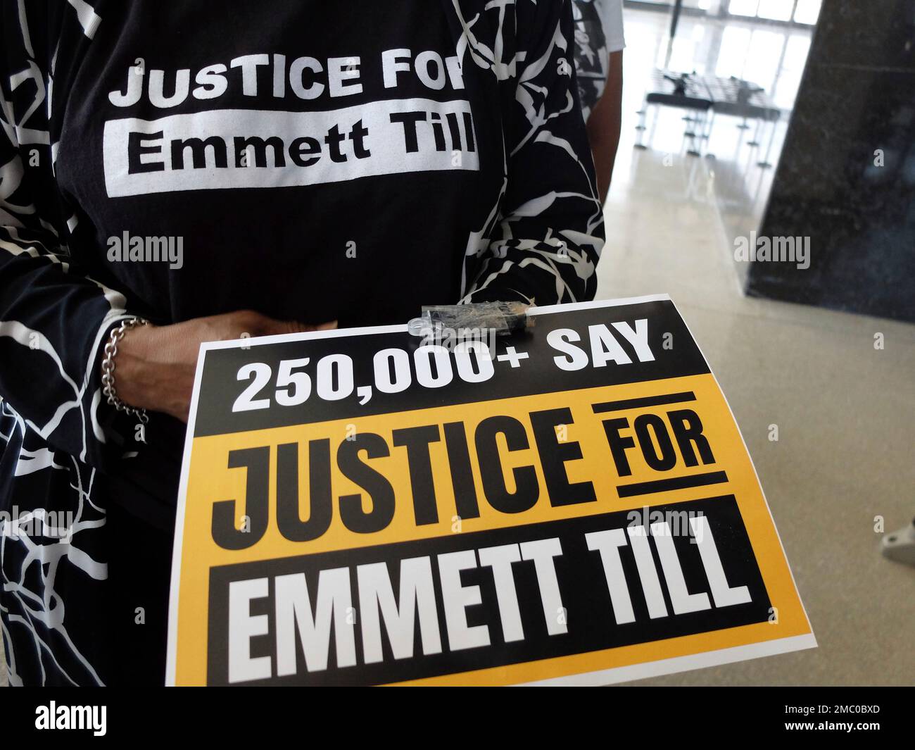 Deborah Watts, a cousin of Emmett Till, the Black 14-year-old from ...